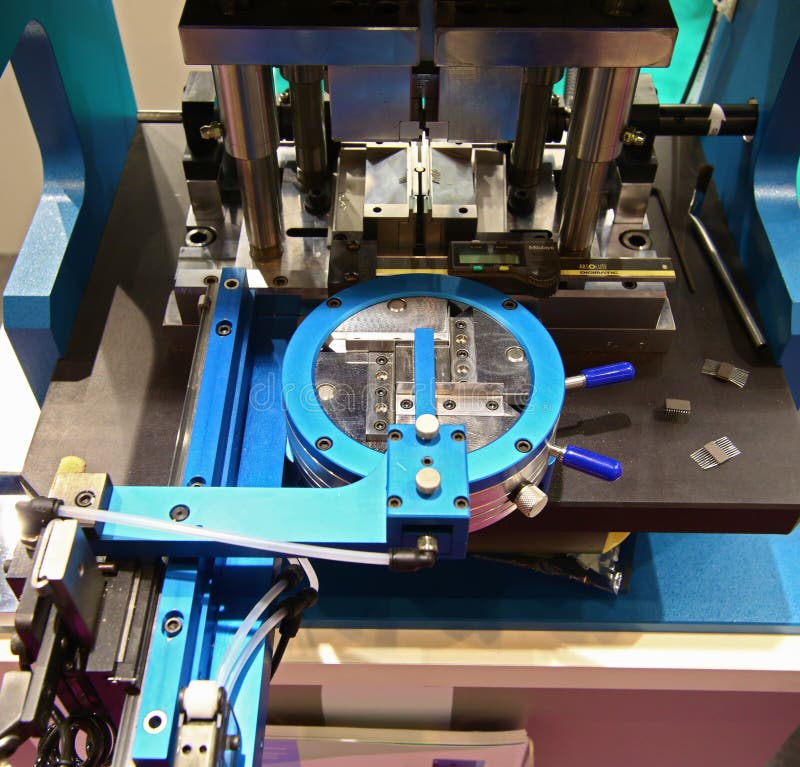 Equipment for lead forming stock image. Image of machine - 51675863