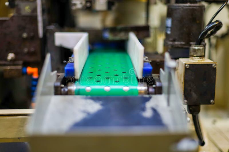 An Equipment of Machine. Mechanical Part in the Manufacturing Stock ...