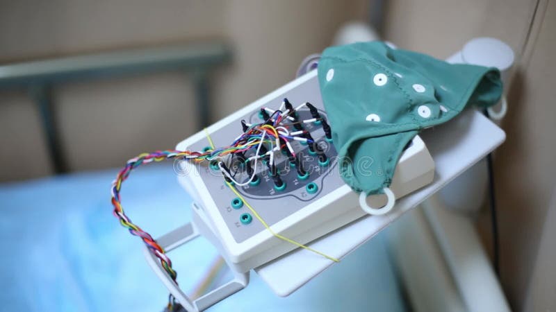 Equipment for Making Electroencephalography in Stock Footage - Video of ...