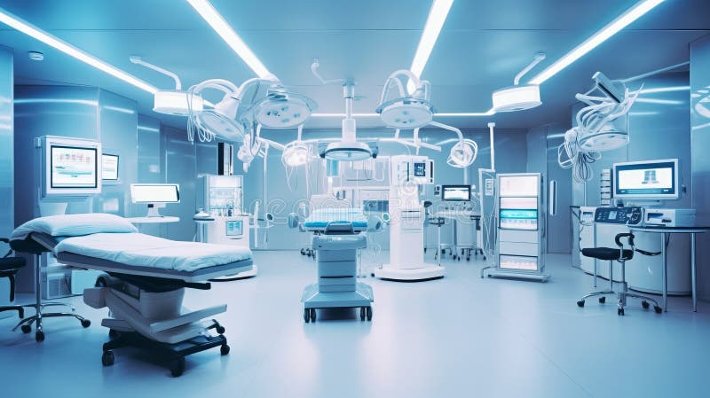 Equipment and Medical Devices in Modern Operating Room. Generative AI ...