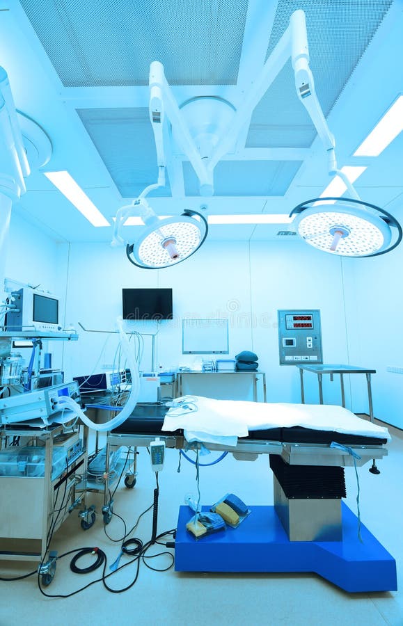 Modern operating theatre stock photo. Image of light, equipment - 5166204