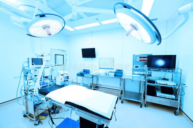 Modern operating theatre stock photo. Image of light, equipment - 5166204