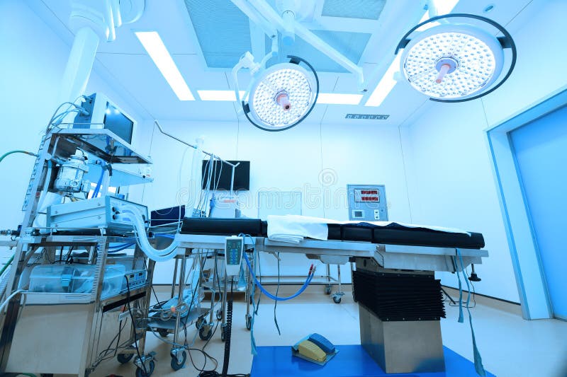 Modern operating theatre stock photo. Image of light, equipment - 5166204