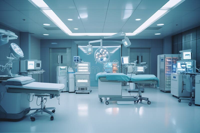 Equipment and Medical Devices in Hybrid Operating Room, Surgical ...