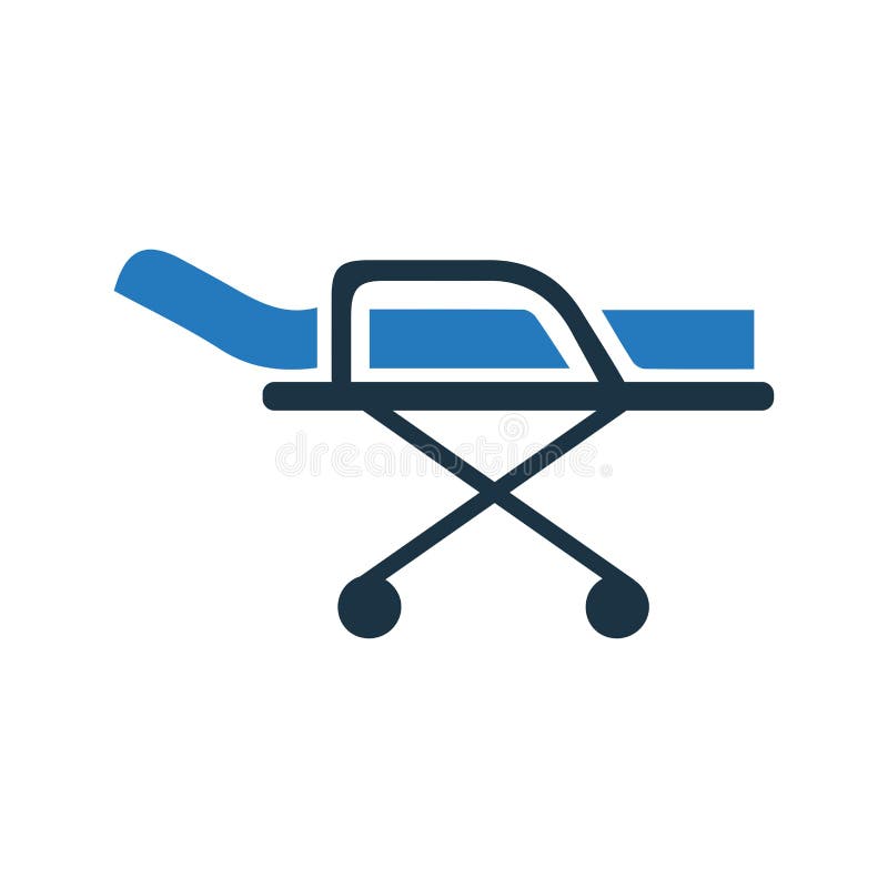 Equipment, Medical, Stretcher Icon. Simple Editable Vector Graphics ...