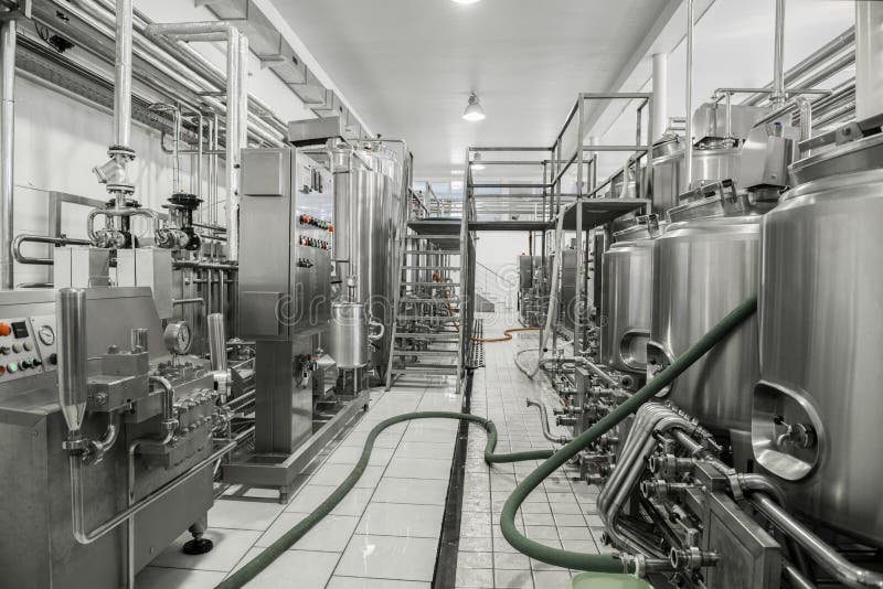 962 Milk Dairy Factory Interior Stock Photos - Free & Royalty-Free ...