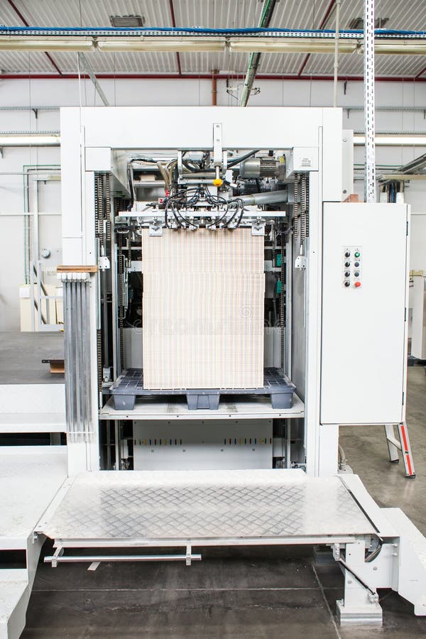 The Equipment for a Press. Offset Machine at the Printing Manufacturing ...