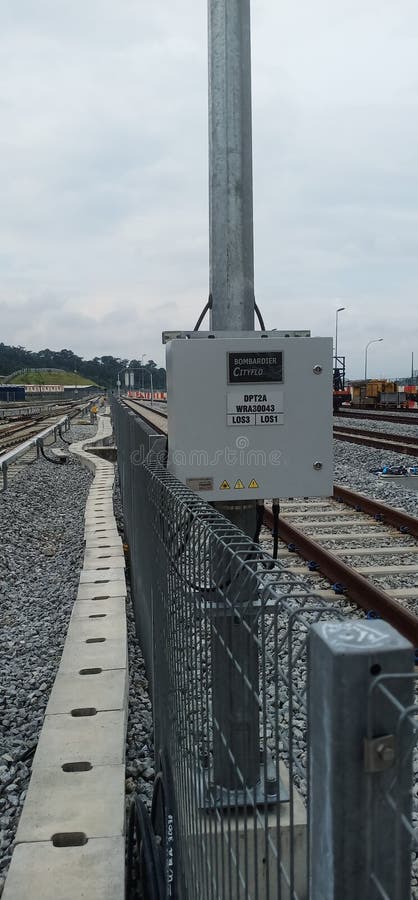 Equipment for Railway Transportation in Track for Radio and Signalling ...