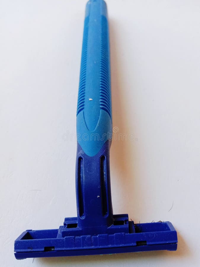 Equipment: Razor, Blue, White & Deep Blue Stock Photo - Image of white ...