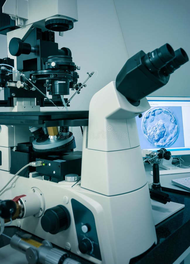 Equipment for Research in a Medical Laboratory Stock Photo - Image of ...