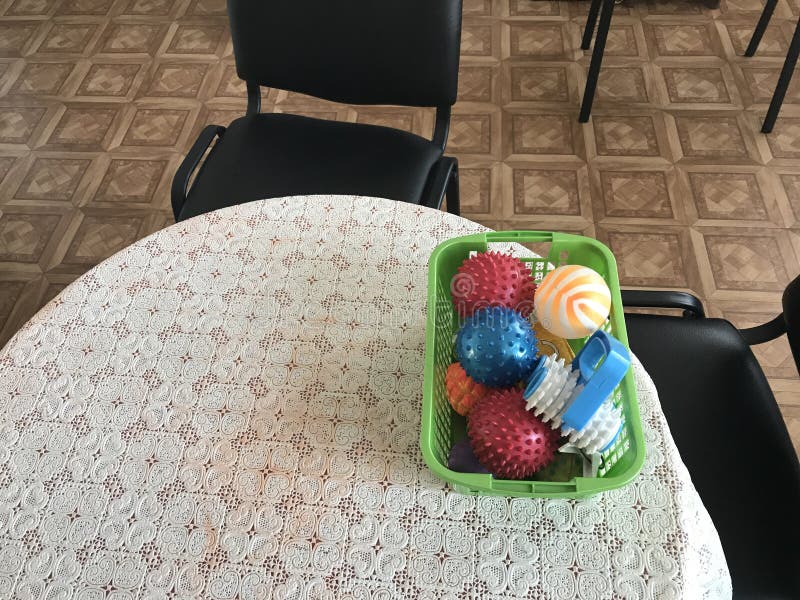 Equipment of the Room of Therapeutic Physical Training. Objects and ...