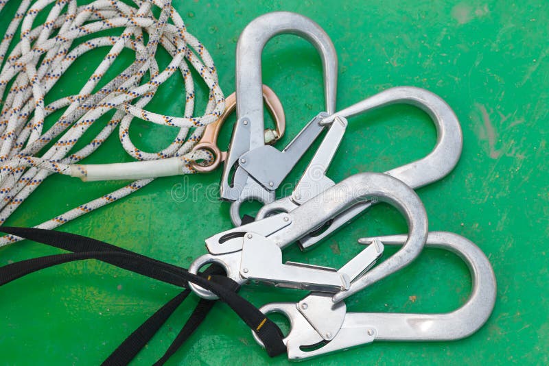 Equipment for rope access stock photo. Image of climb - 52867310