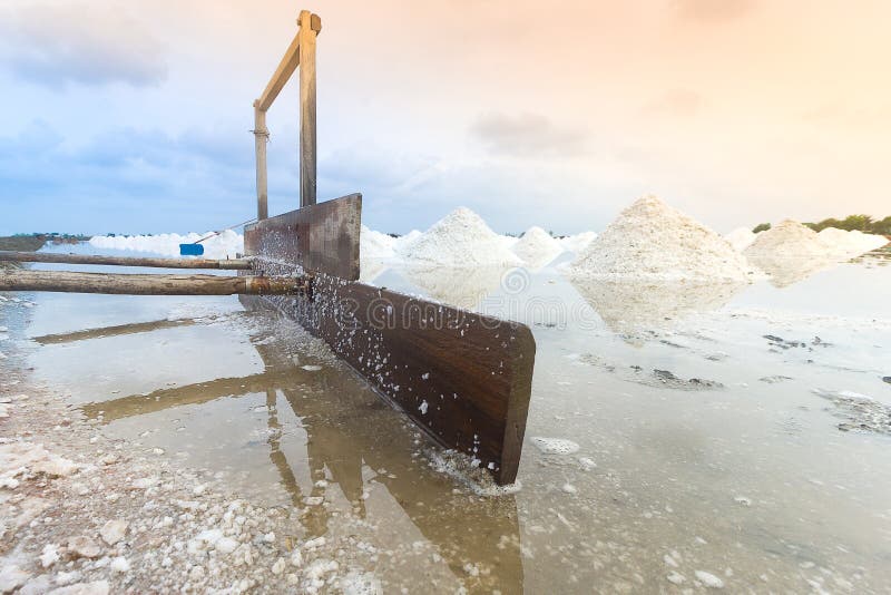 Equipment for salt making stock image. Image of making - 92932503