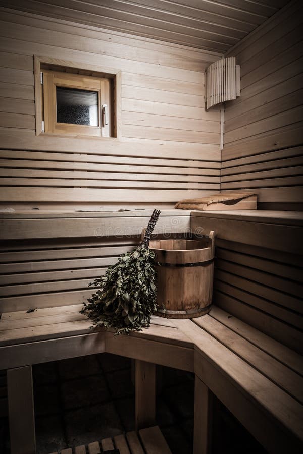 Light Wooden Wall In Sauna. Natural Background Texture. Toned Stock ...