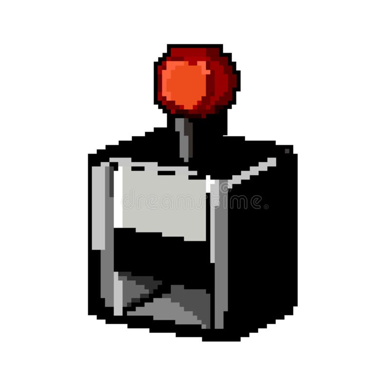 Equipment Stamp Handle Game Pixel Art Vector Illustration Stock Vector ...