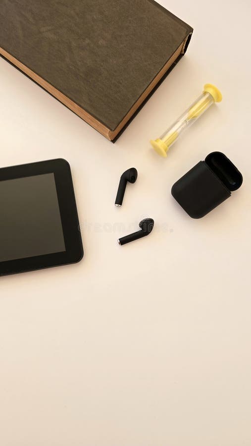 Equipment for Study and Recreation Stock Image - Image of digital ...