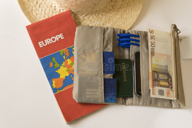 Equipment to travel. stock image. Image of cards, visit - 109979573