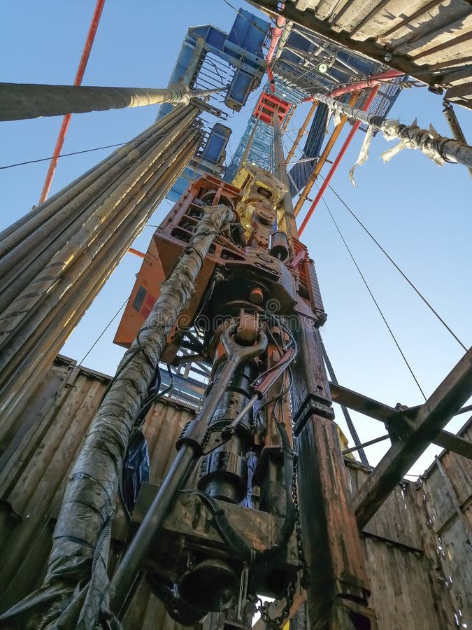 Equipment and Tools Inside the Rig. Stock Photo - Image of lifting ...