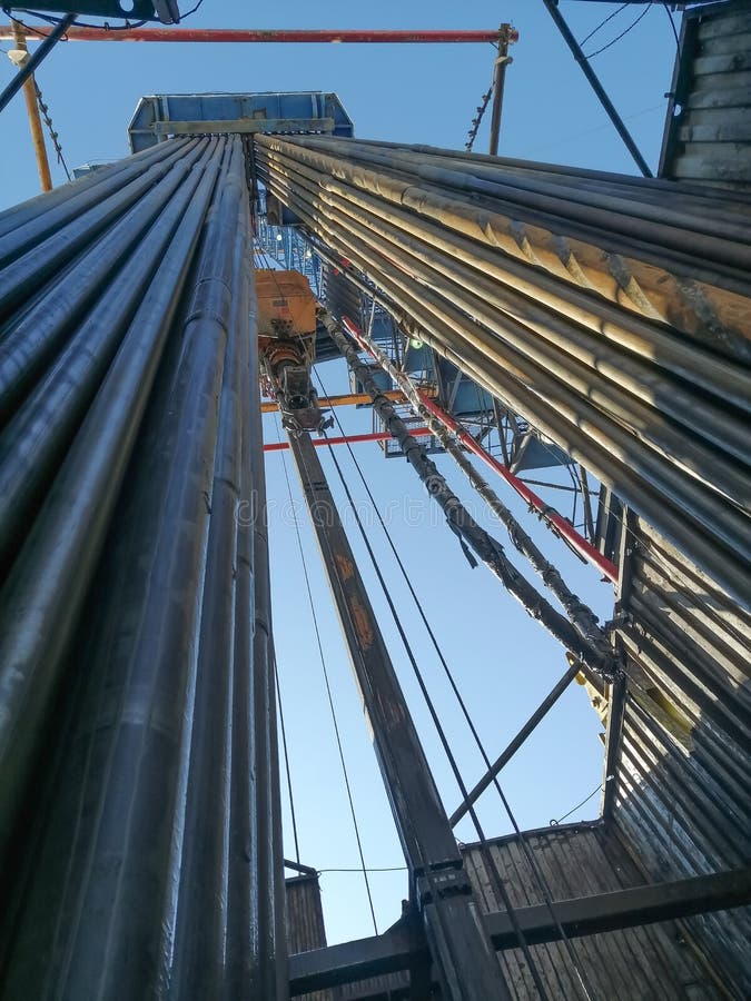 Equipment and Tools Inside the Rig. Stock Image - Image of production ...