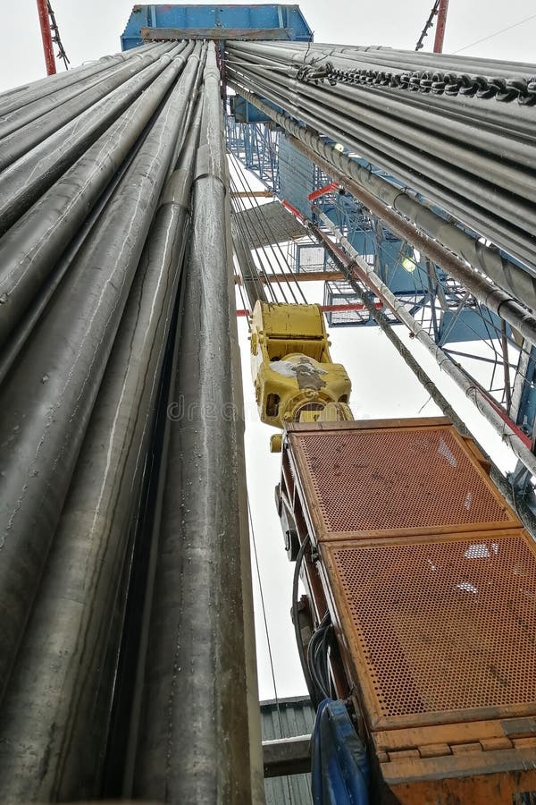 Equipment and Tools Inside the Rig. Stock Image - Image of complex ...