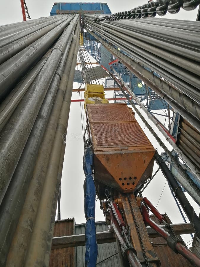 Equipment and Tools Inside the Rig. Stock Photo - Image of drive, field ...