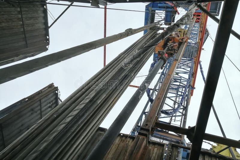 Equipment and Tools Inside the Rig. Stock Image - Image of development ...
