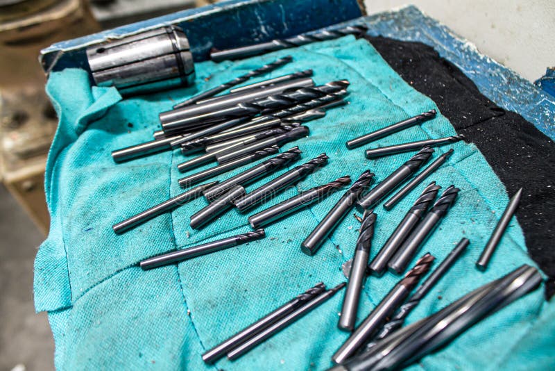 Equipment, Tools, Pieces of Machinery Various Types are Placed Together ...