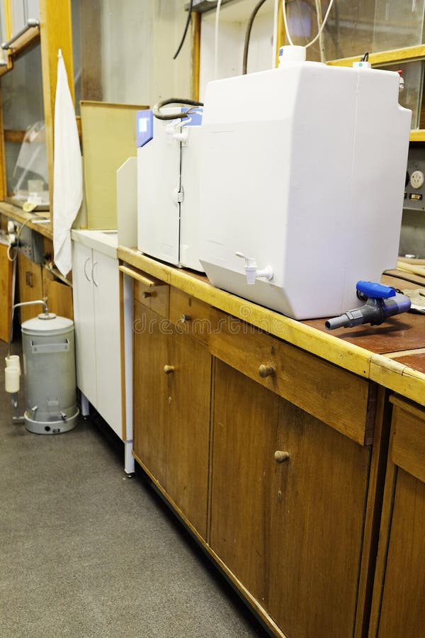 Equipment Water Purification System Stock Image - Image of health ...