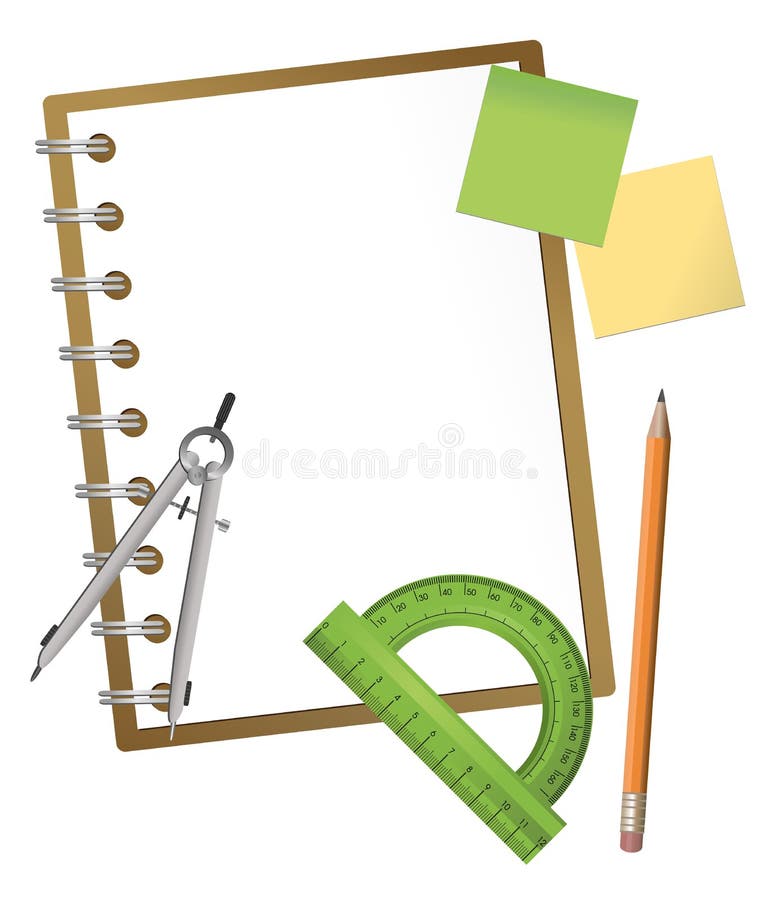 Equipos de dibujo técnicos ilustración del vector. Ilustración de ...