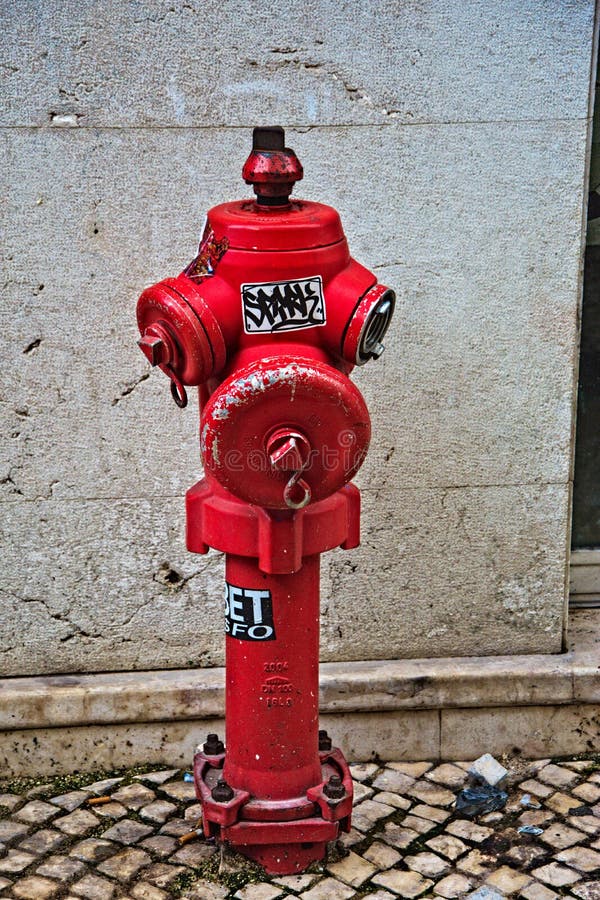 Fire Hydrants on the Streets of Lisbon 58 Stock Photo - Image of ...