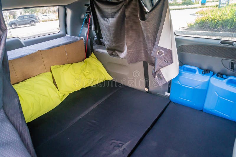 Minivan Back View Isolated Photo Stock Image - Image of transportation ...