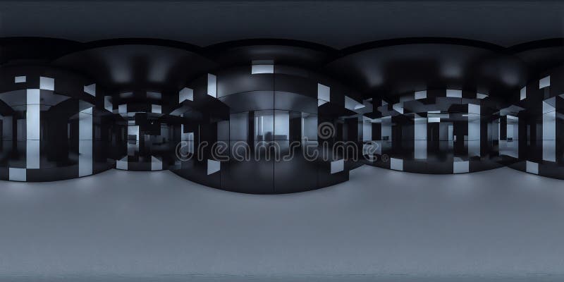 Equirectangular Panorama 360 Degrees Background, Modern High Contrast ...