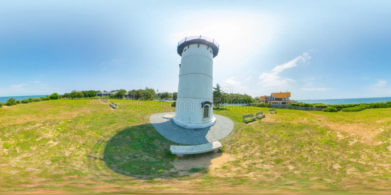 360 Equirectangular Panorama East Chop Lighthouse on Marthas Vineyard ...