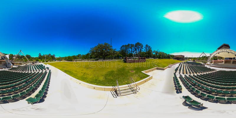 360 Equirectangular Photo of Cascades Park Tallahassee FL Stock Photo ...
