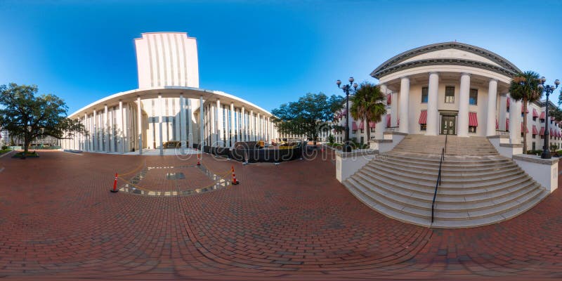 360 Equirectangular Photo of the Florida State Capitol Building Circa ...