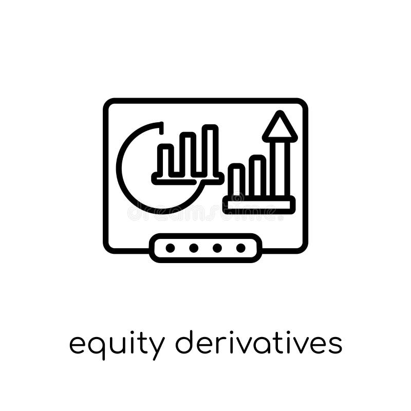 Equity Icon. Trendy Modern Flat Linear Vector Equity Icon on White ...