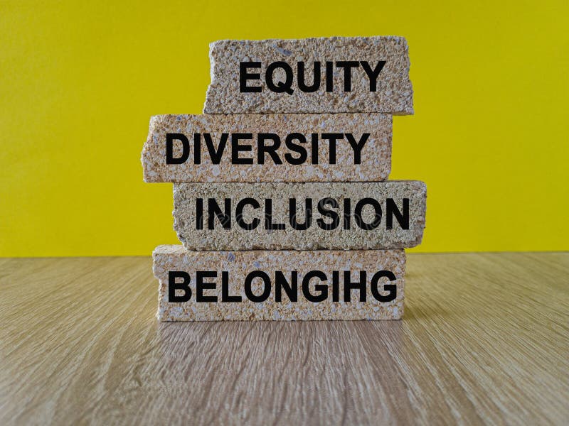 Equity, Diversity, Inclusion and Belonging Symbol. Stock Image - Image ... Equity, Diversity, Inclusion and Belonging Symbol. Stock Image - Image ...