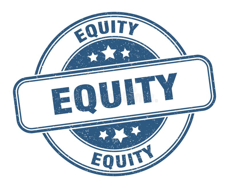 Equity Stamp. Equity Round Grunge Sign Stock Vector - Illustration of ...