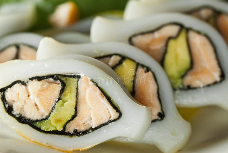 Eqyptian Eye Sushi stock image. Image of delicacy, fresh - 31339877