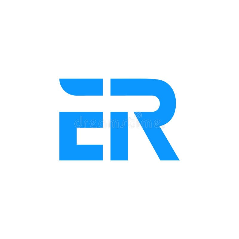 ER Letter Logo Design. ER Logo Design for Company Logo. Er Logo. Er ...