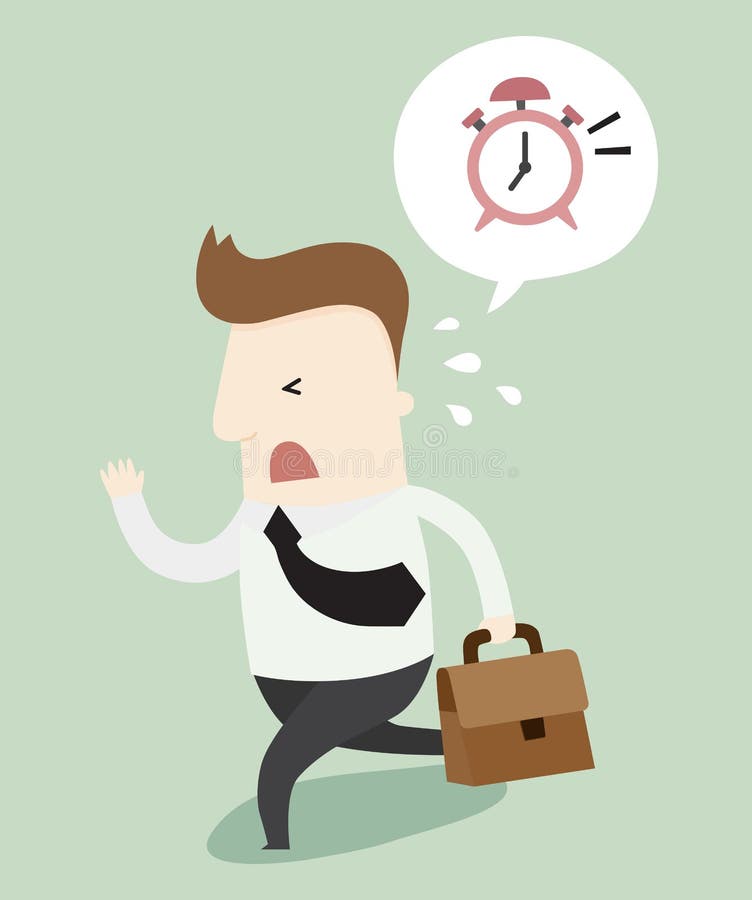 Tarde Para El Icono Aislado Trabajo Del Vector Que Puede Modificarse O ...