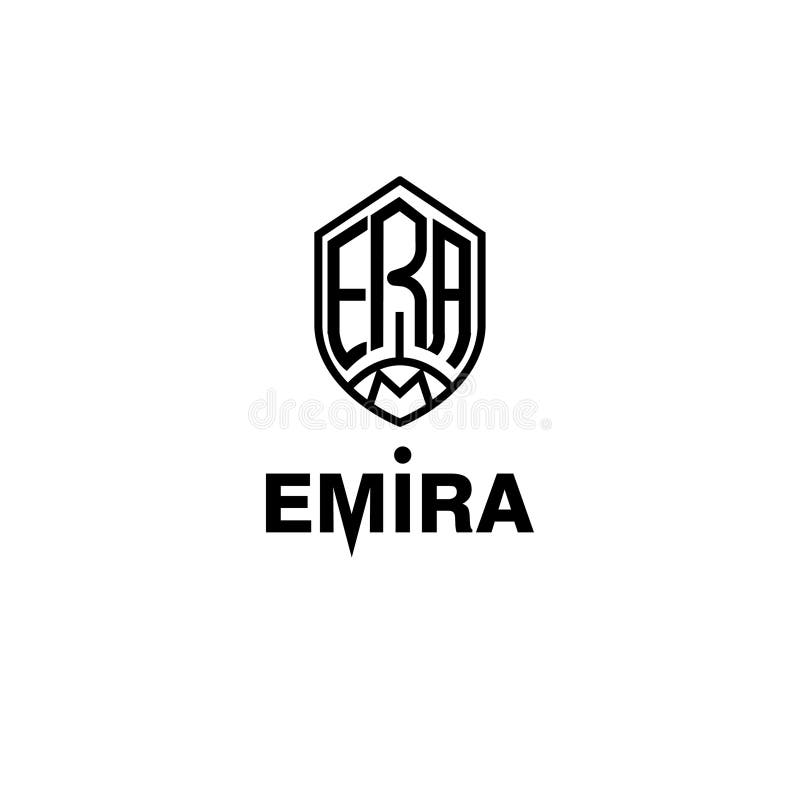 ERA Logo Template Company Abstract Vector Stock Vector - Illustration ...