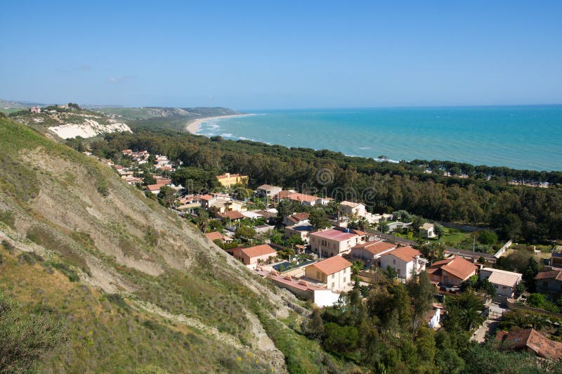 Eraclae Minoa,Sicily, Italy Stock Image - Image of house, minoa: 66146405
