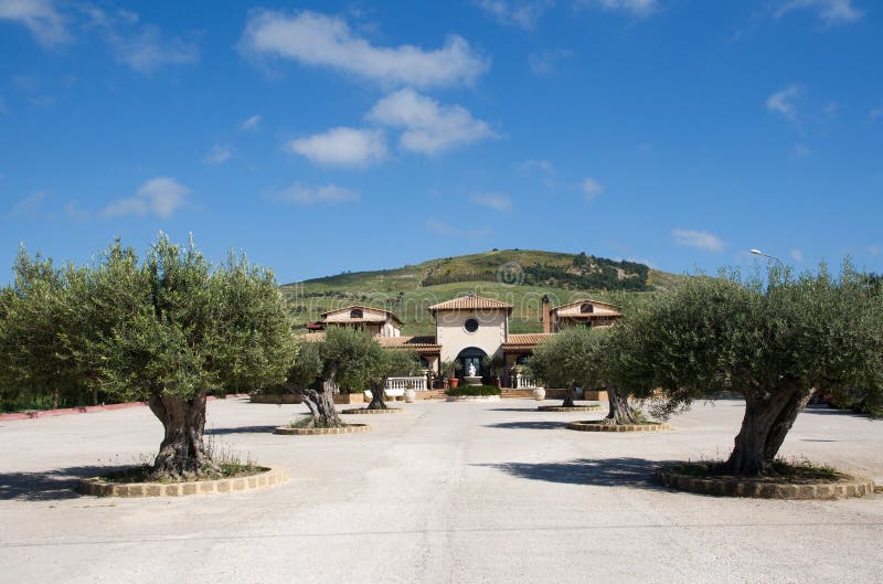 Eraclea Minoa, Sicilia, Italia Foto de archivo - Imagen de casa ...