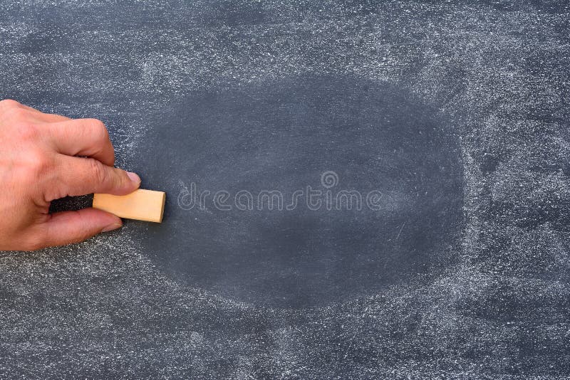 Erasing the Blackboard stock image. Image of clean, college - 2384245