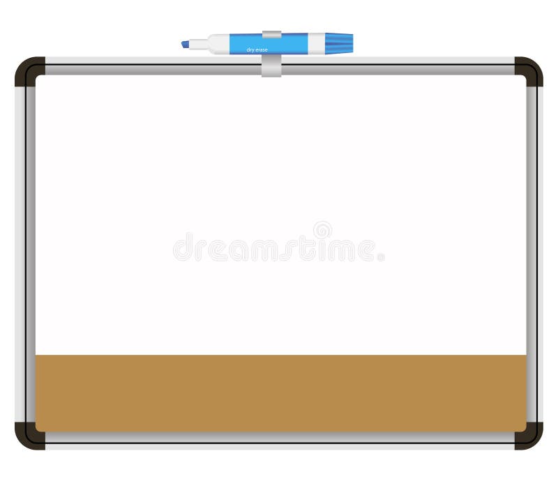 Dry Erase Board stock vector. Illustration of educate - 35939764