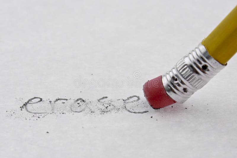 Erase imagen de archivo. Imagen de erase - 12773353