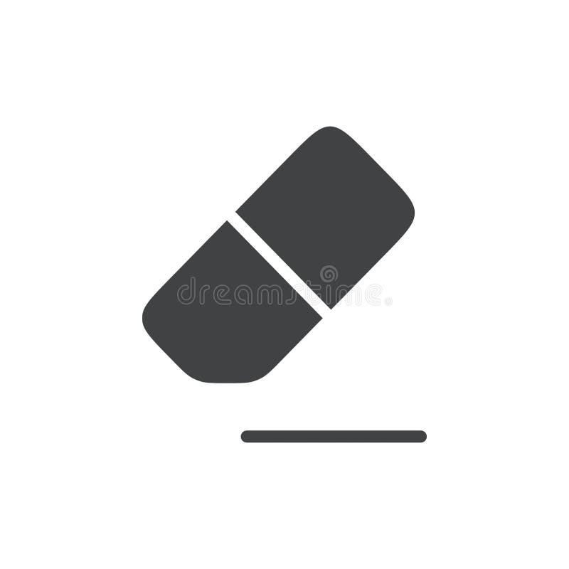 Erase Icon Vector Logo Set Flat Stock Vector - Illustration of tool ...