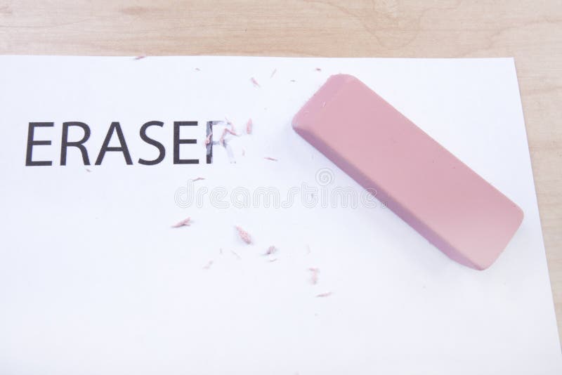Eraser stock image. Image of school, correct, office - 12660927