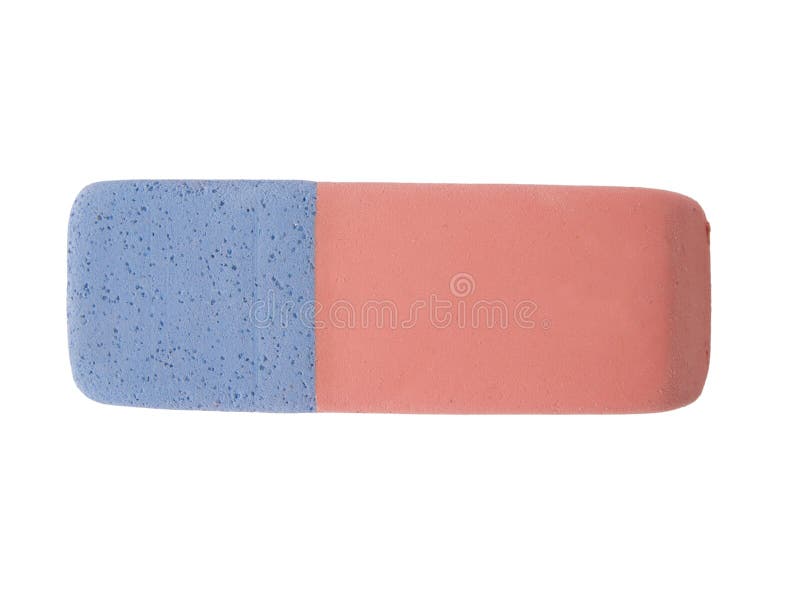 Blank Squared Graph Paper Eraser and Sharpener Stock Photo - Image of ...